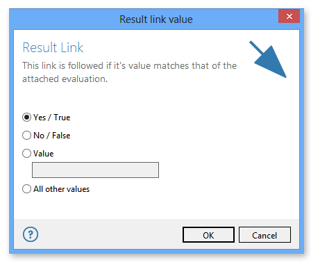 Result Arrow