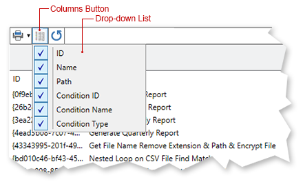 Tables - Workflow Triggers
