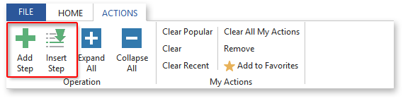 Adding Task Steps