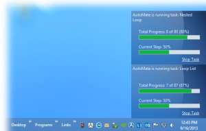 Running Task Indicator