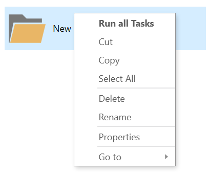 Task Administrator Main Panel