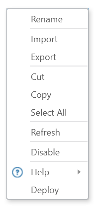 Task Administrator Top Panel