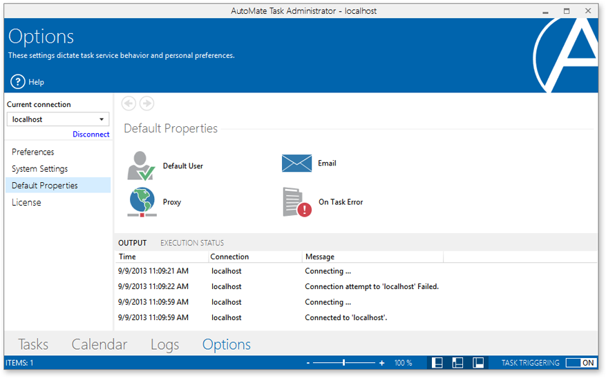 Default Properties Default Properties