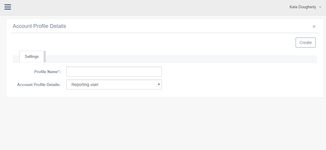 Managing Account Profiles