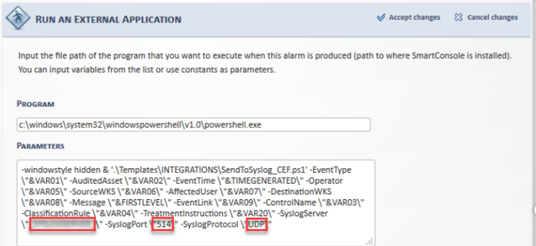 Syslog Event Forwarder Cef Format
