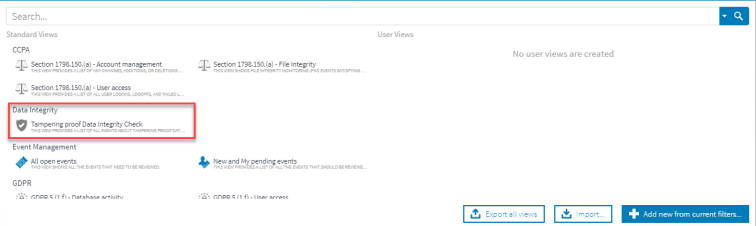 Data Integrity Checks