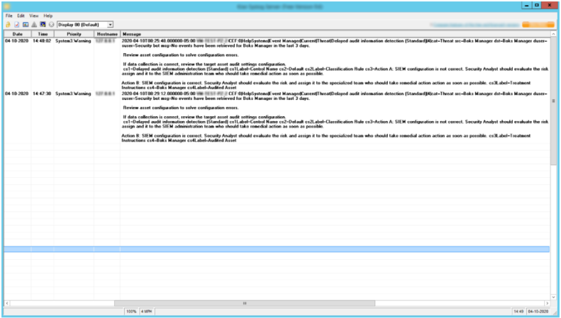 Syslog Event Forwarder (CEF Format)