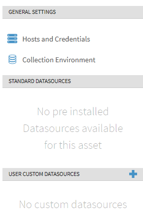 Adding a User Custom Datasource