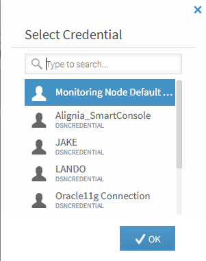 Host and Credentials Settings