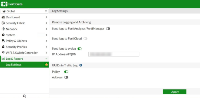 Fortigate Firewall Audit