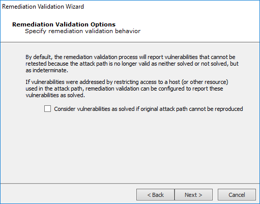 Remediation Validation