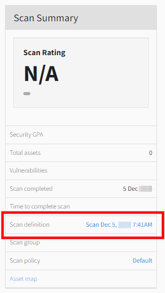 General Scan Issues