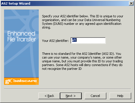 Enabling the AS2 Inbound Listener Service