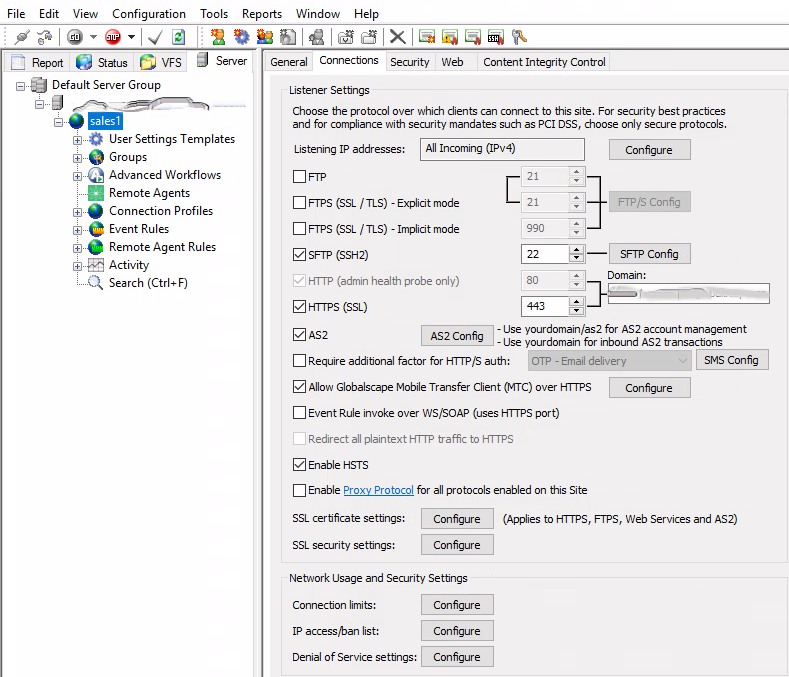 Introduction to the Administration Interface
