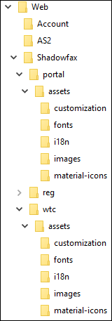 Changing Logo or Colors in the WTC Login Page