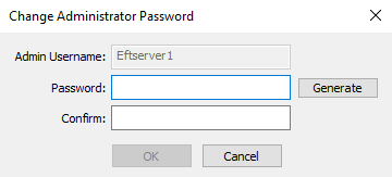 Changing an Administrator Password