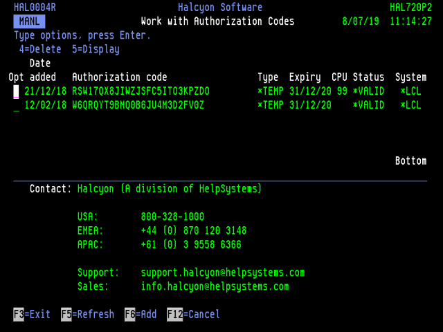 Work with Authorization Codes