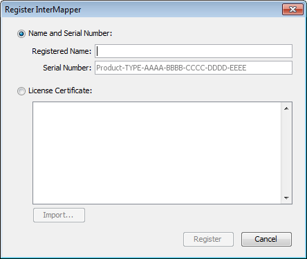 Help Menu