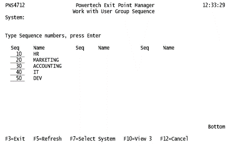 User Rules - green screen