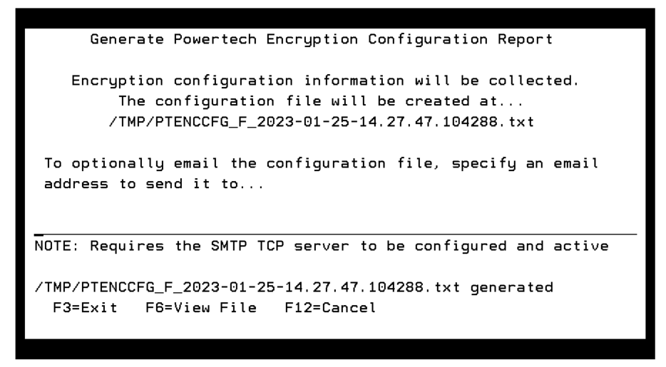 Work with Field Encryption Registry (WRKFLDENC)
