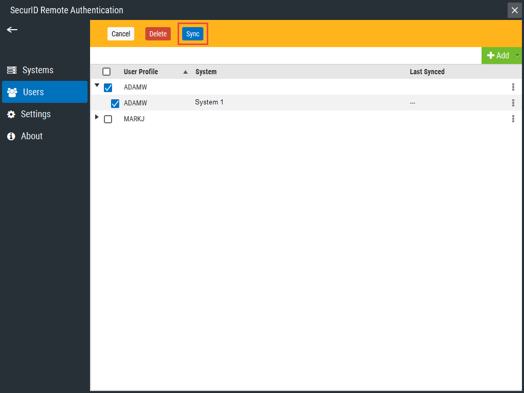 Configuring SecurID Remote Authentication